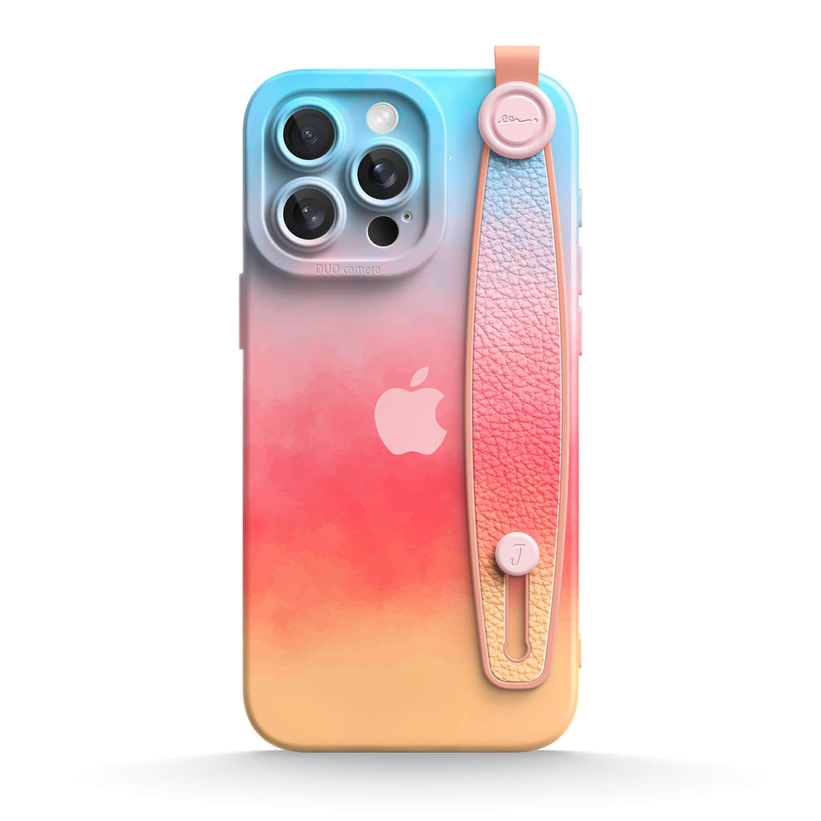 Gradient Of Clouds - iPhone Wrist Strap Case for Style and Protection ...